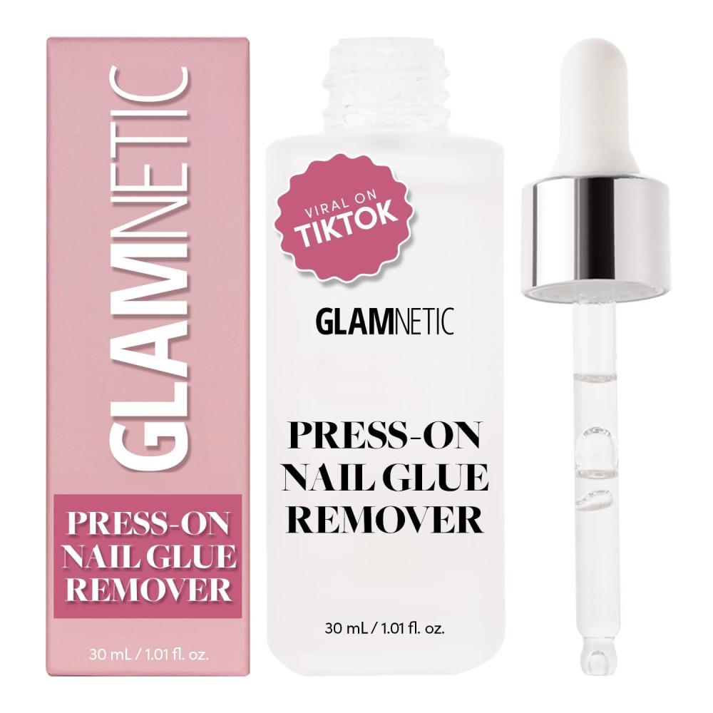 Glamnetic Press On Nail Remover | Odorless, No Acetone, Gentle Press-On ...